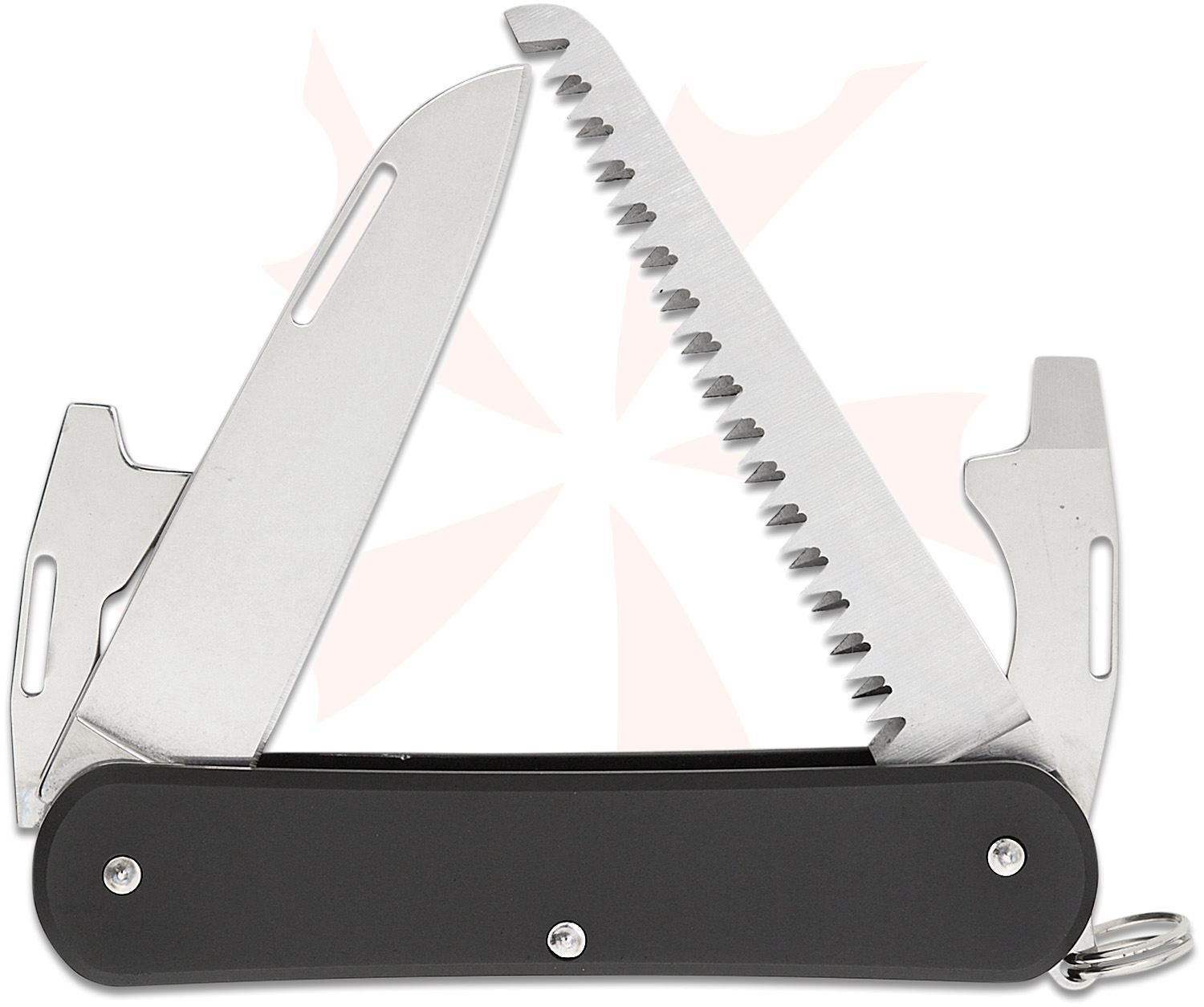 Fox Knives FX-VP130-S4 BK Vulpis S4 Multi-Tool, N690 Blade, Black ...