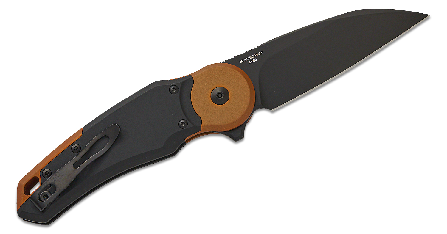 Fox FX-556 B6 Metamorphosis Radius Button Lock Flipper Knife 3.31" M390 ...