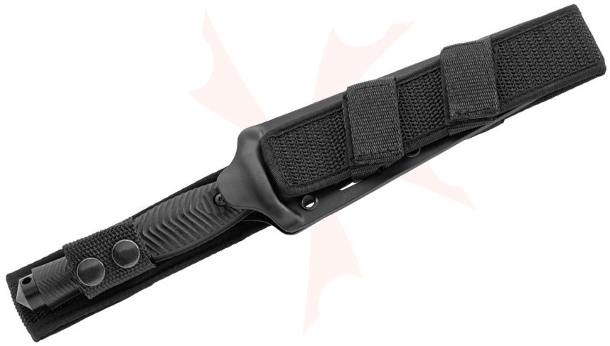 Fox FX-0171100 Bellum Daga Fixed Blade Knife Dagger 6.75" N690 Black ...