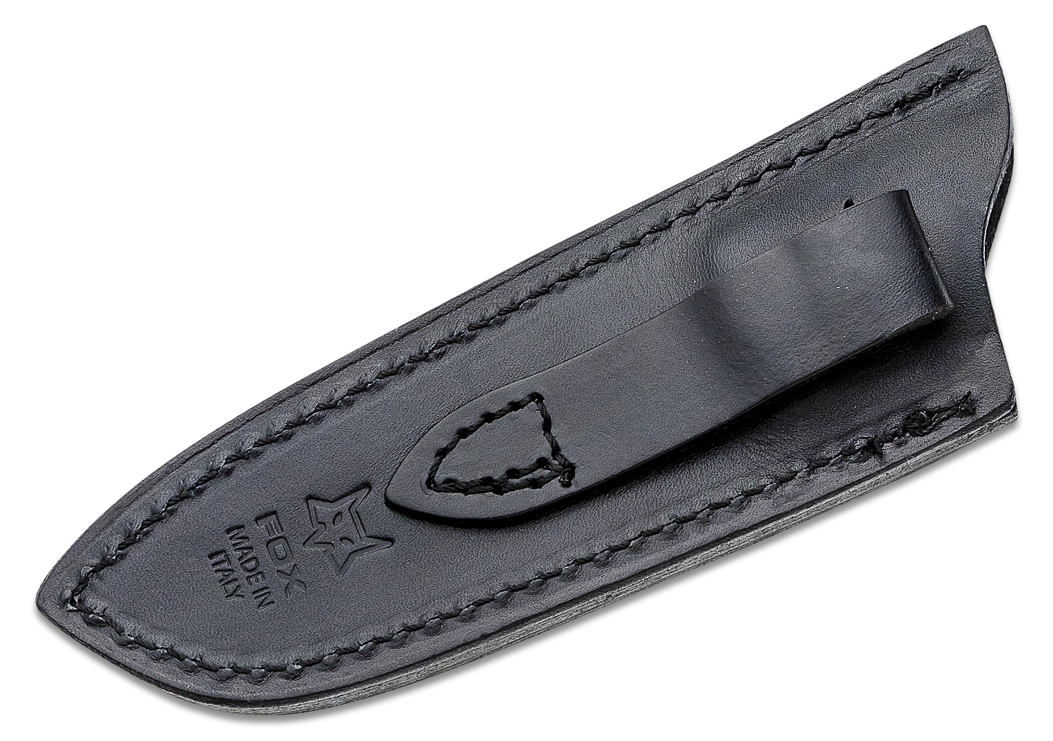 Fox Pro Hunter Fixed 4.3" N690 Black Plain Drop Point Blade, Green and ...