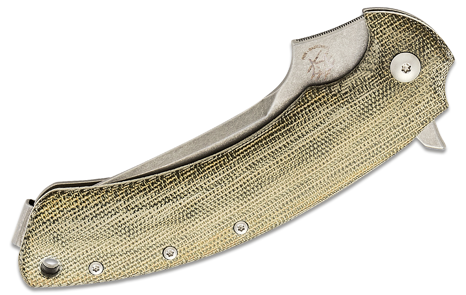 Fox/Bastinelli Creations FX-537 SW Geco Flipper Knife 3.35" N690Co ...