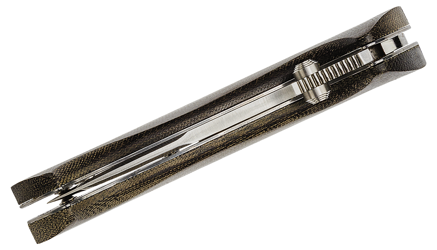 Fox FX-306 Jens Anso Mojo Folding Hunter 3.46" N690 Satin Modified Drop ...