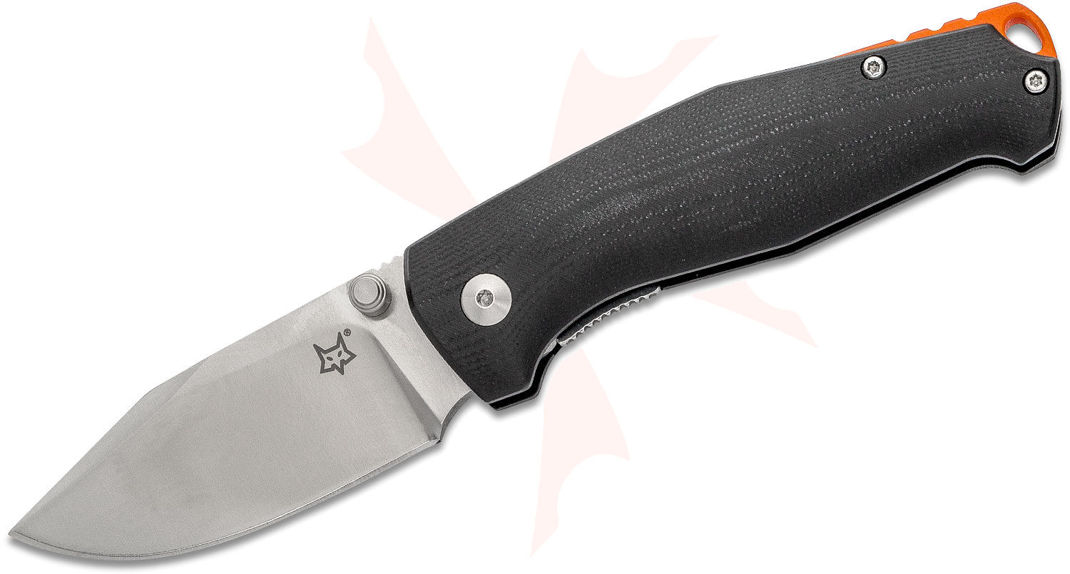 Fox FX-523 B Jesper Voxnaes TUR Folding Knife 2.875" N690 Satin Plain ...