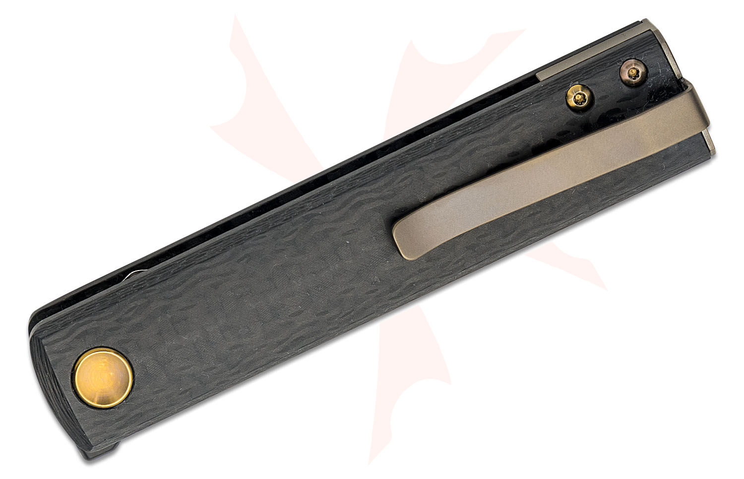 Fox FX-543 CFBR Chnops Flipper Knife 2.95" M390 Gray PVD Drop Point ...