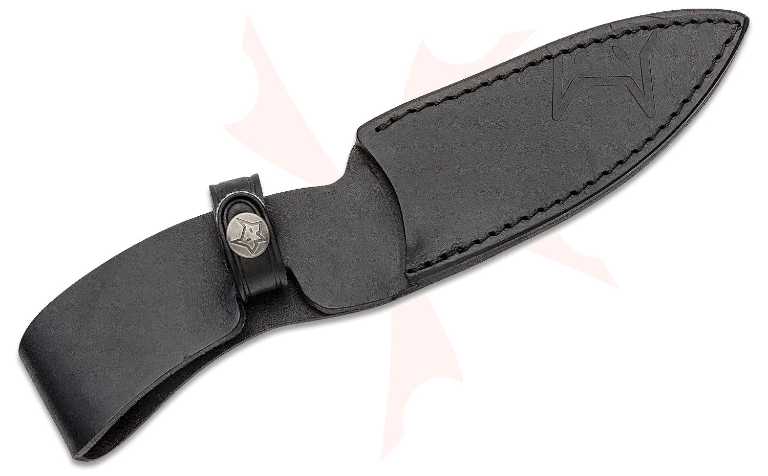 Fox Russ Kommer 621 Alaskan Hunter Fixed Blade Knife 4.29" Black Becut ...
