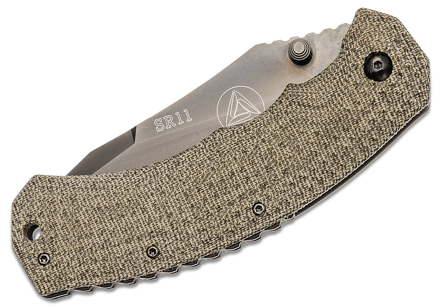 Fox FX-CED-M3S Combative Edge SR-11 Folding Knife 3.78" N690 Tanto ...