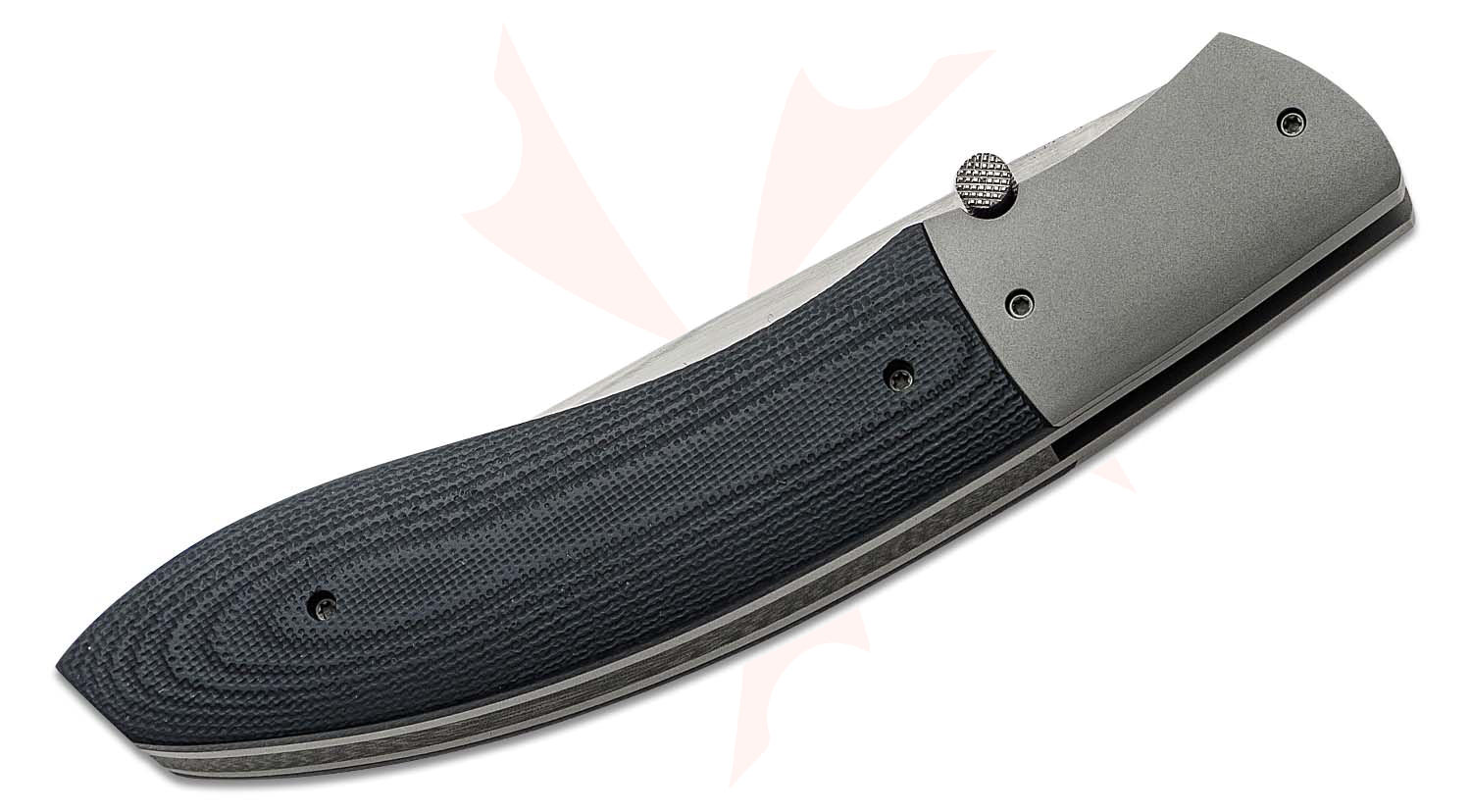 Aaron Frederick Custom Liner Lock Folding Knife 3.5" CPM-154 Drop Point ...