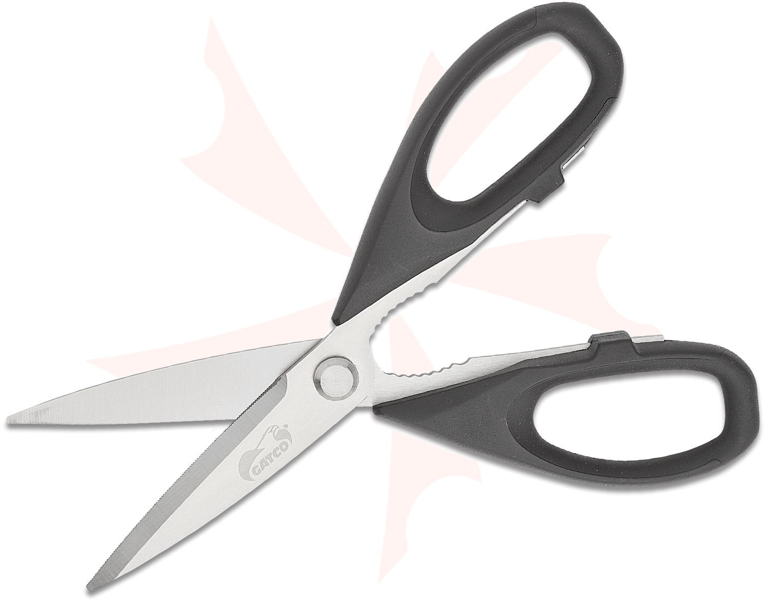 GATCO Everyday Kitchen Utensils Scissors 8.75" Overall, Black ...