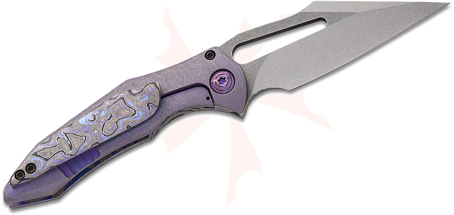 Gavko Knives Michal Gavac Custom One-Off Frame Lock Folding Knife 3.125 ...