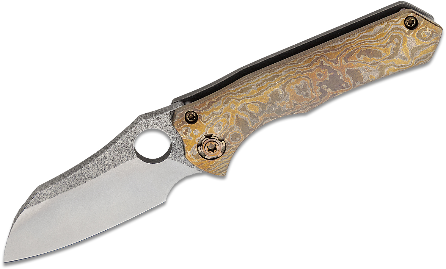 Gavko Knives Michal Gavac Custom HunchBack Spydie Nurse Folding Knife 3 ...