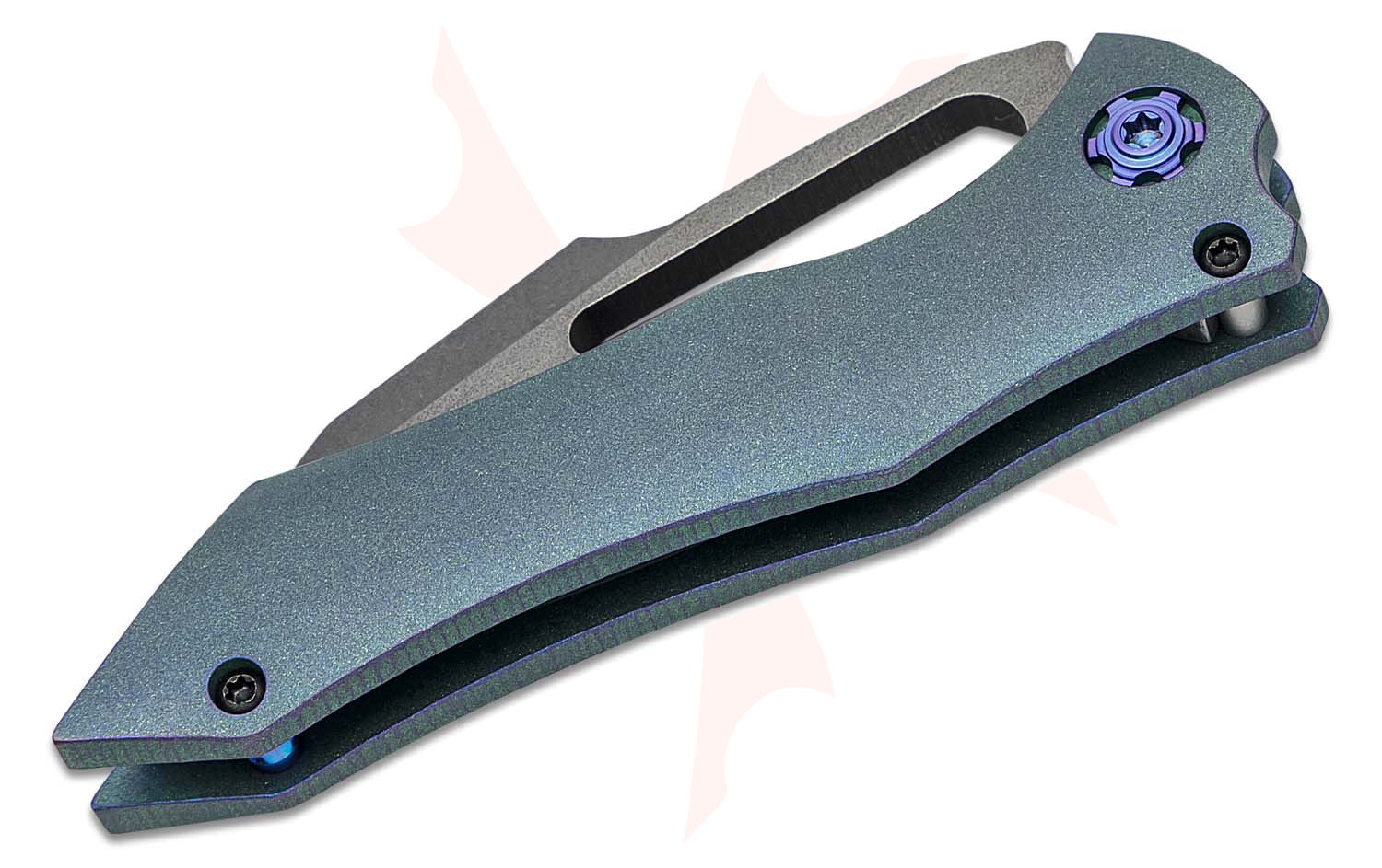 Gavko Knives Michal Gavac Custom HighFin Folding Knife 3.25" Nitro-V ...