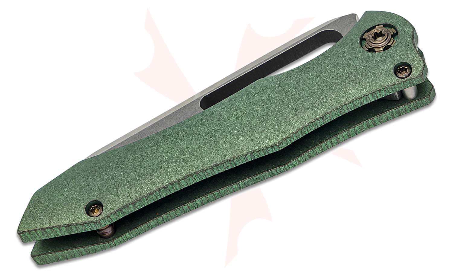 Gavko Knives Michal Gavac Custom Shrunk Mager Folding Knife 3.5" Nitro ...