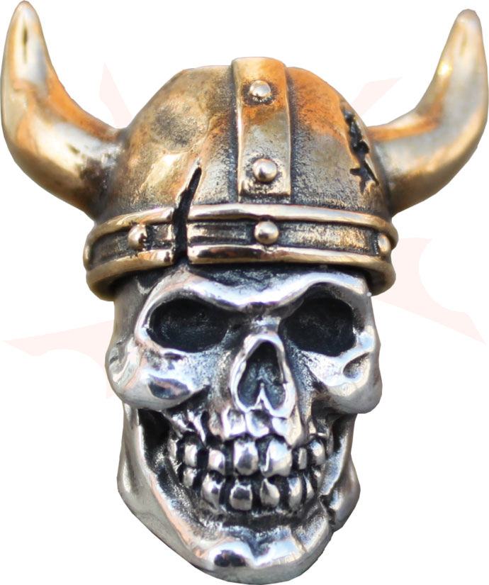 GD Skulls USA W8 Viking Skull - KnifeCenter - Discontinued