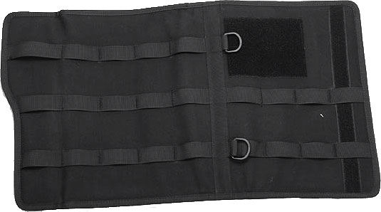 GenPro Black Tactical Padfolio with MOLLE Attachments - KnifeCenter ...