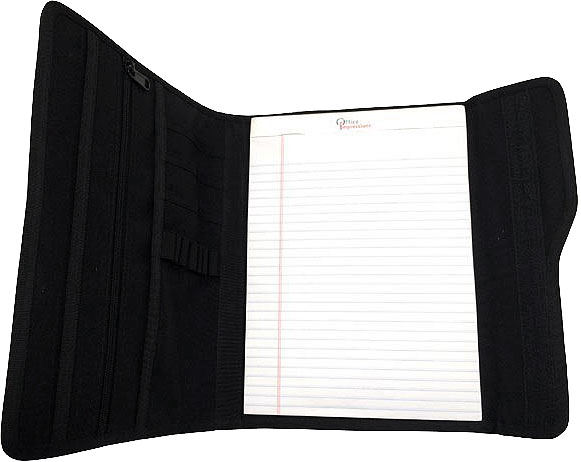 GenPro Black Tactical Padfolio with MOLLE Attachments - KnifeCenter ...