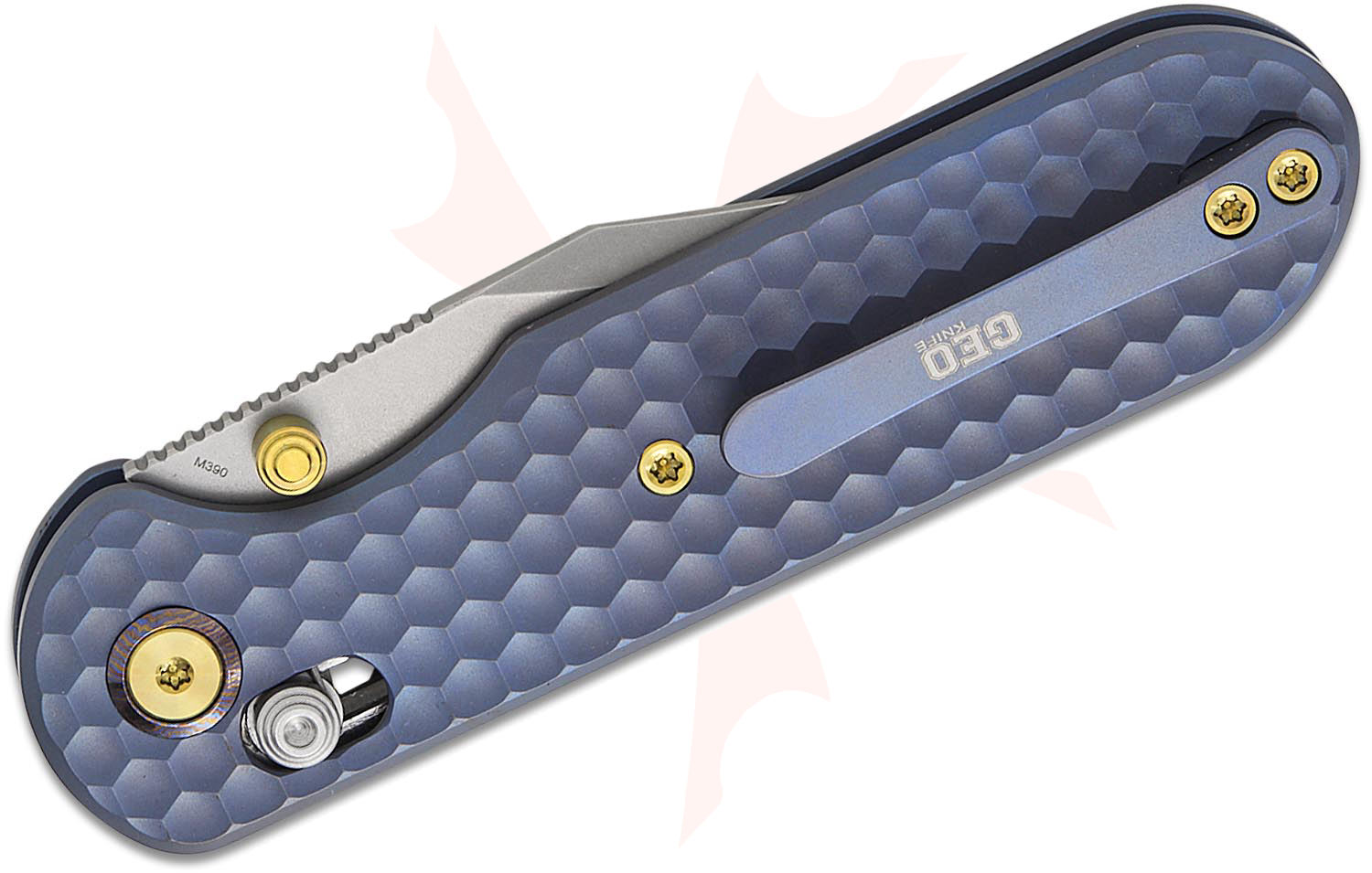 Geo Knife Ethereal Cutter Crossbar Lock Folding Knife 3" M390 ...