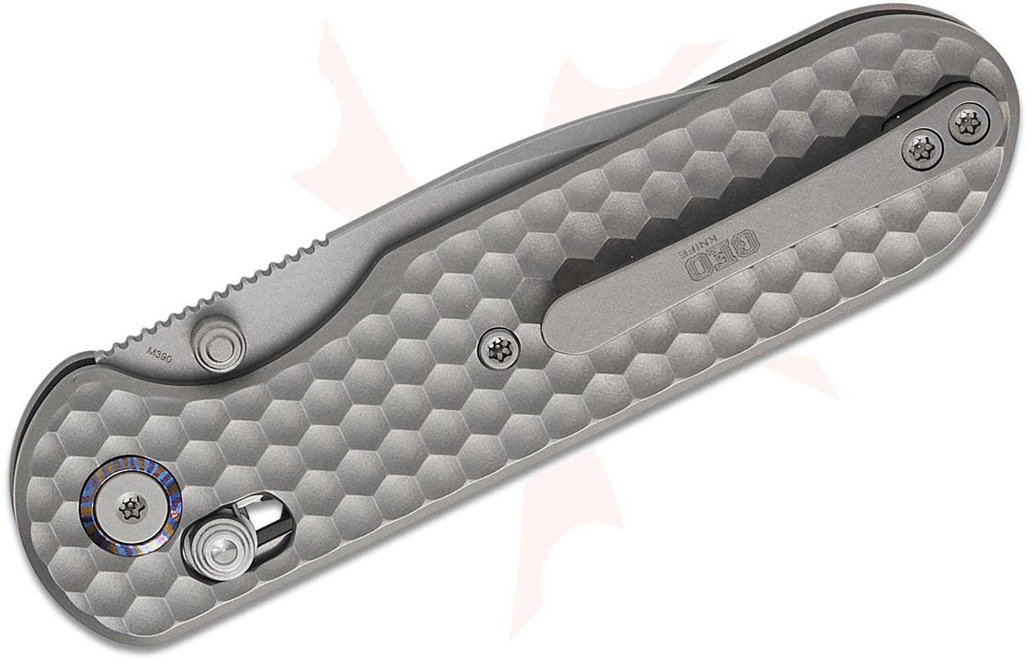 Geo Knife Ethereal Cutter Crossbar Lock Folding Knife 3" M390 ...