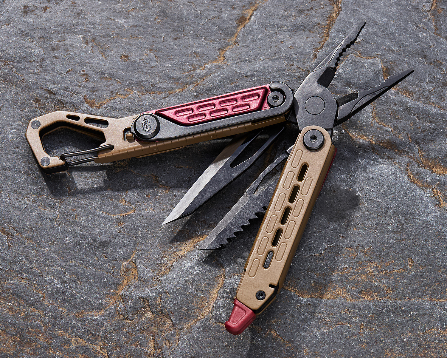 Gerber Stakeout Spark Multi-Tool Pliers, 4.6" Closed, Coyote Brown ...