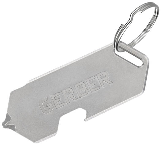 Gerber Shard DT Keychain Mini Multi-Tool, Silver Antler Stainless Steel ...