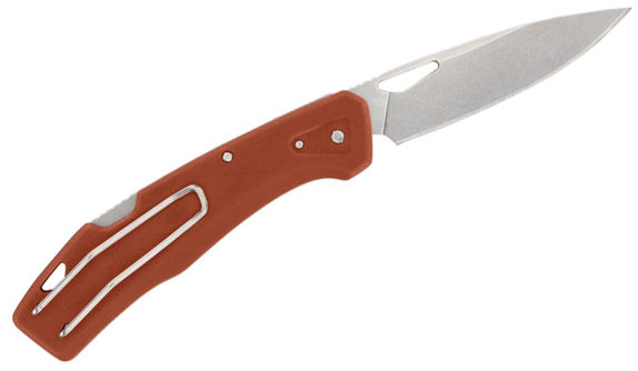 Gerber LST Clip Lockback Folding Knife 2.5" Stonewashed Clip Point ...