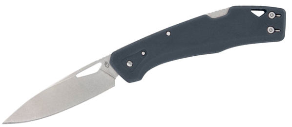 Gerber LST Clip Lockback Folding Knife 2.5" Stonewashed Clip Point ...