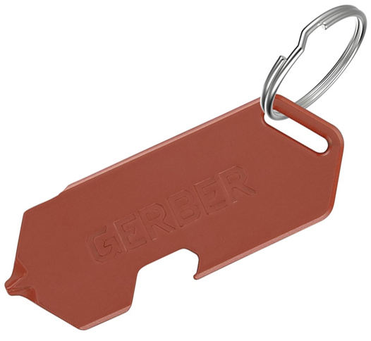 Gerber Shard DT Keychain Mini Multi-Tool, Burnt Orange Camo Stainless ...