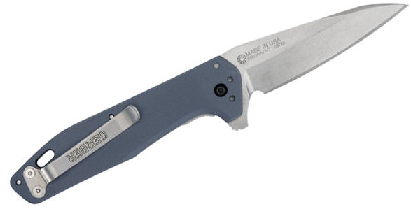 Gerber Fastball Liner Lock Flipper Knife 3" CPM-MagnaCut Stonewashed ...