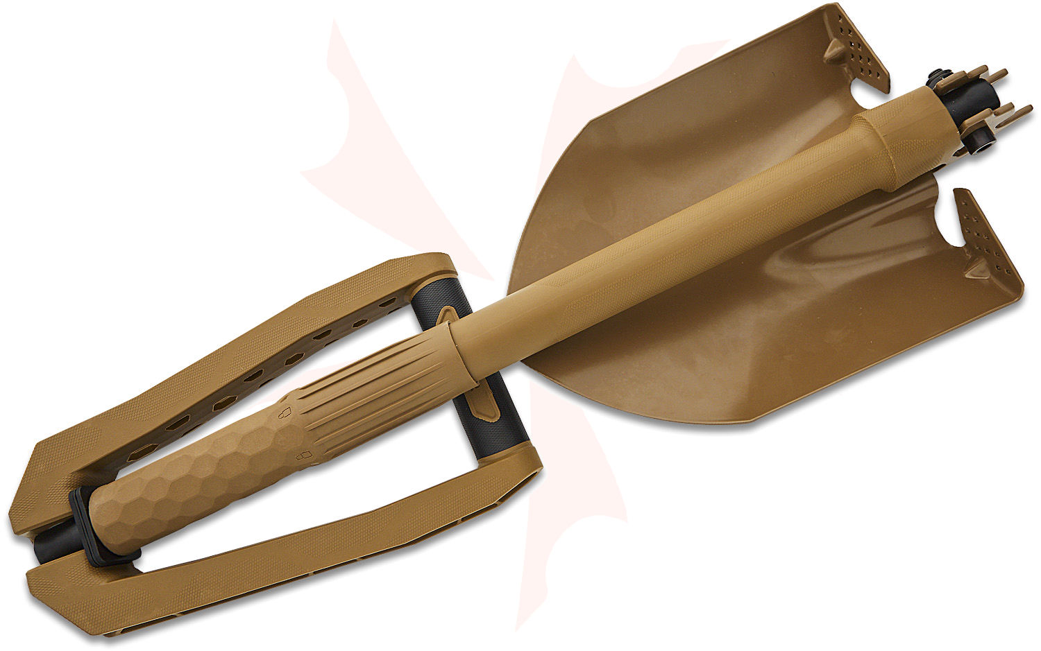 Gerber Dredge Folding Shovel 45.2" Overall, GFN Handle w/ Rubber ...