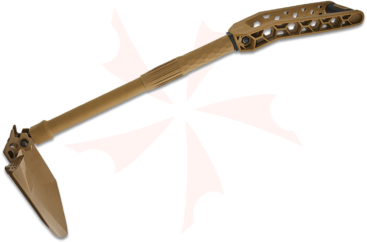 Gerber Dredge Folding Shovel 45.2" Overall, GFN Handle w/ Rubber ...