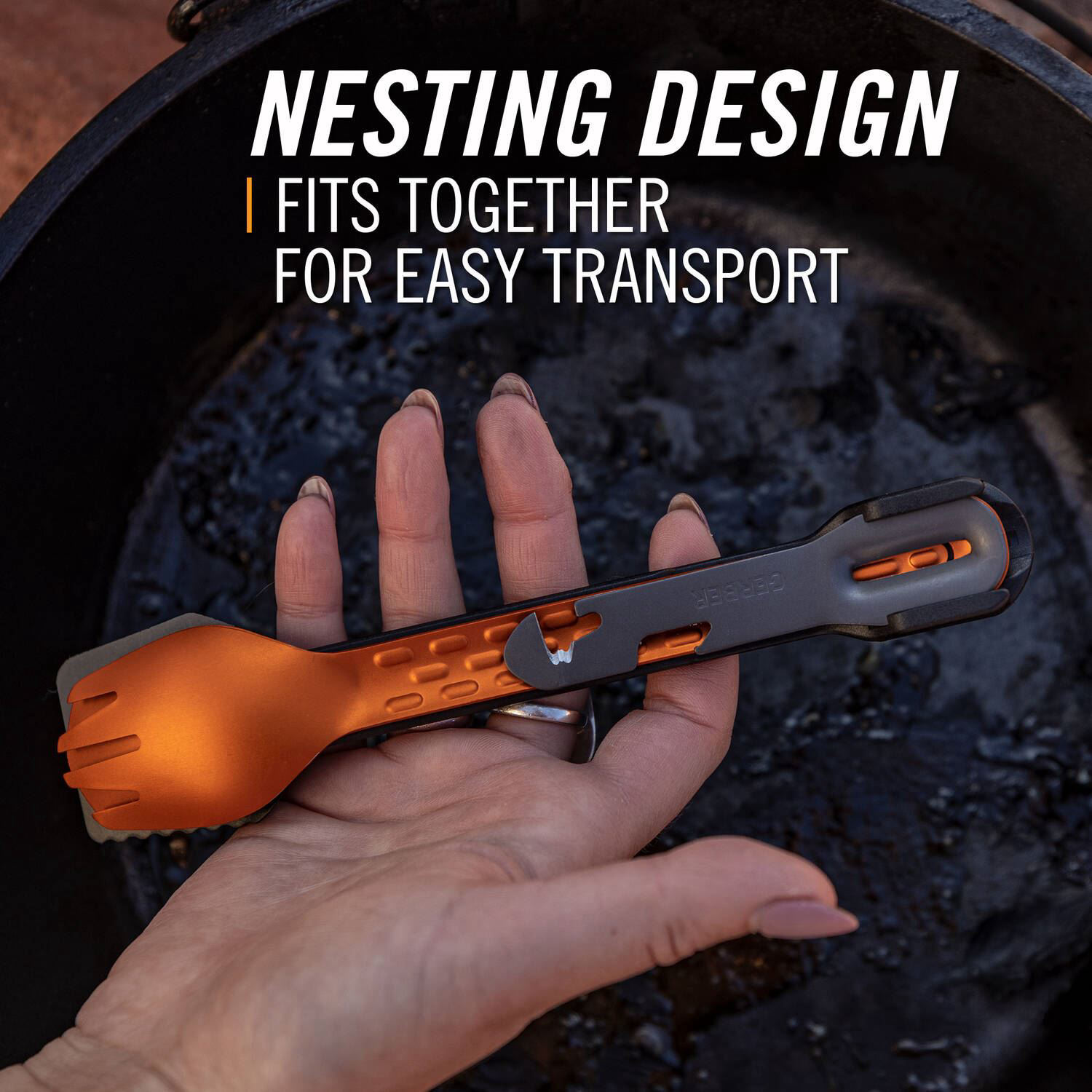 Gerber ComplEAT Kitchen Multi-Tool - Burnt Orange - KnifeCenter - 1068123