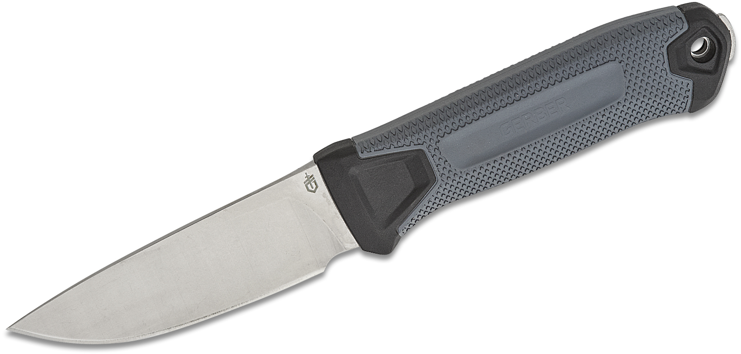 Gerber StrongArm Camp Fixed Blade Knife 3.81" 420HC Stonewash Plain ...