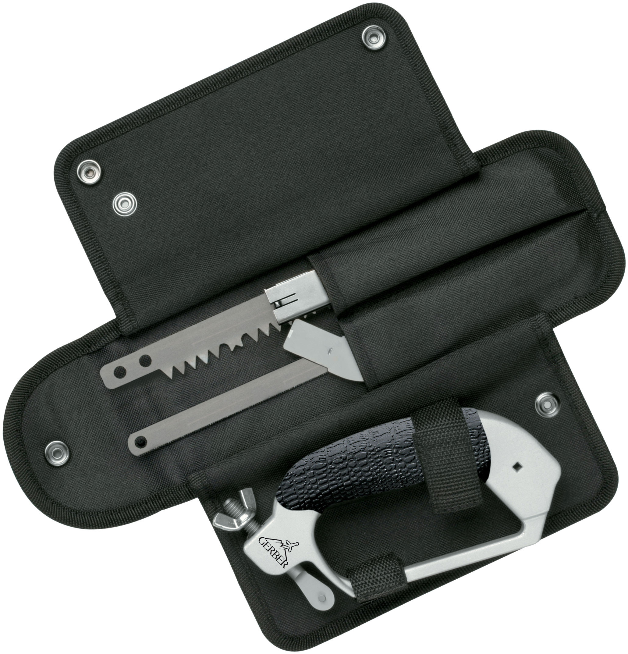 Gerber Gator Saw I with Interchangeable Blades, Gator Grip Handle ...
