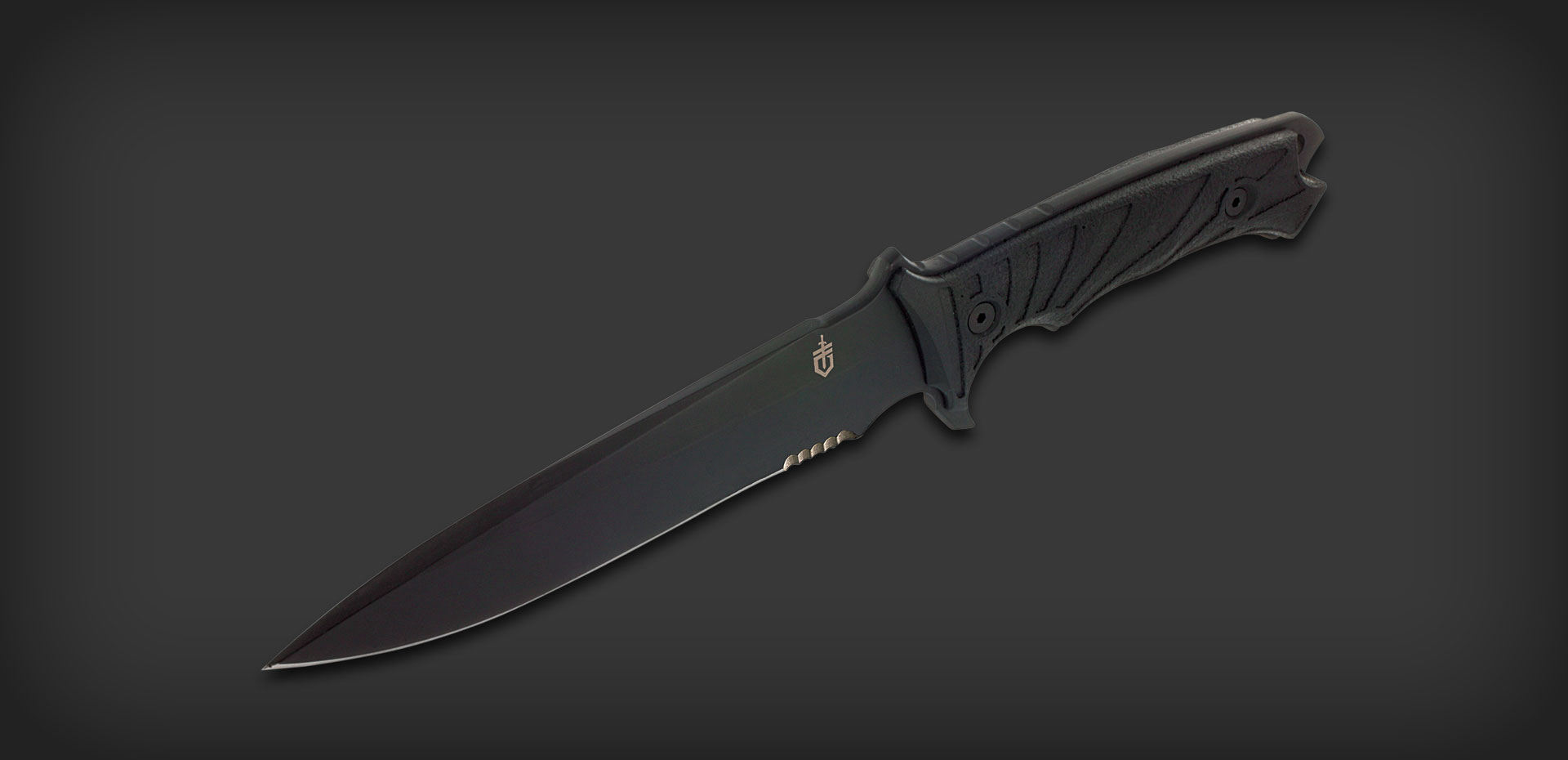 Gerber LHR Combat Knife 6.87" Fixed Blade, Reeve and Harsey Design ...