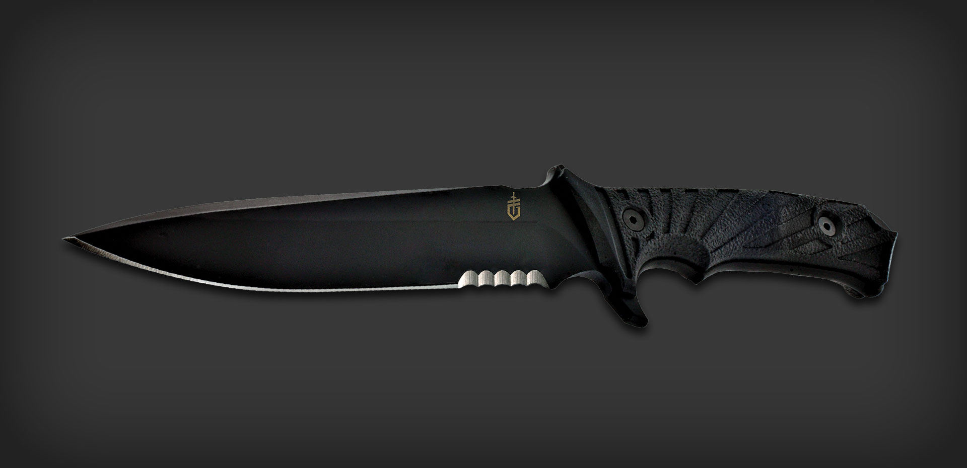 Gerber LHR Combat Knife 6.87" Fixed Blade, Reeve and Harsey Design ...