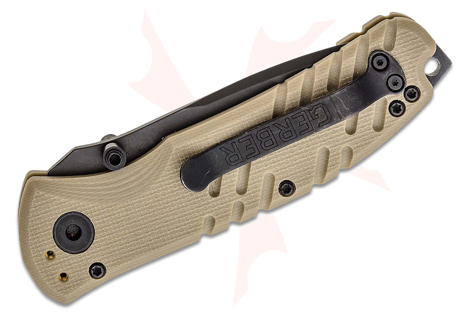 Gerber Propel Downrange AO Assisted Folding Knife 3.5" Black S30V Tanto ...