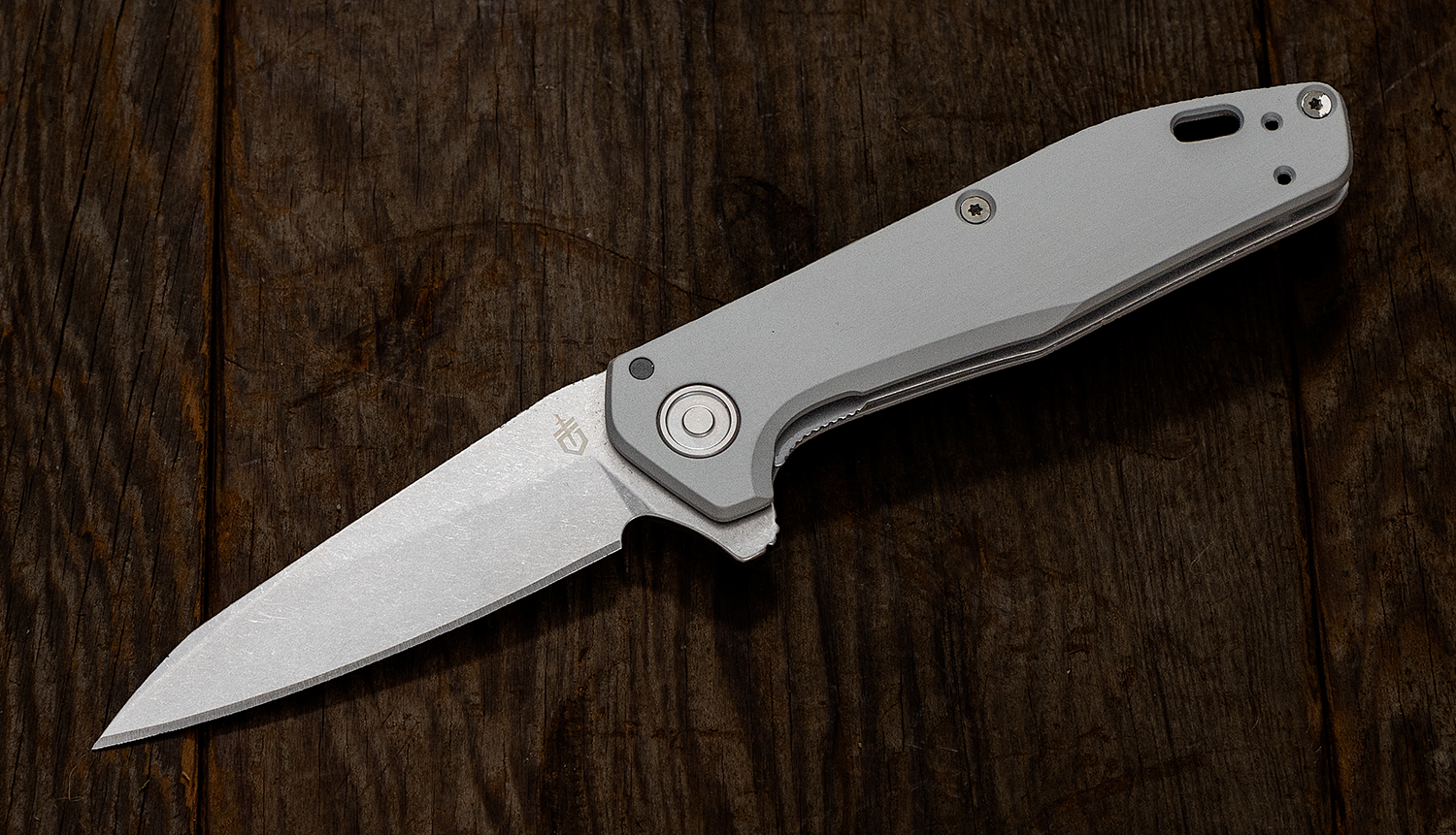 Gerber Fastball Flipper Knife 3" S30V Stonewashed Wharncliffe Blade ...