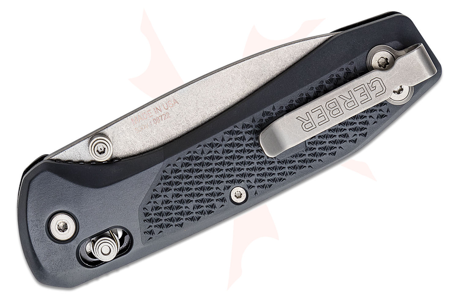 Gerber Reserve Sedulo Pivot Lock Folding Knife 3.4" Stonewashed Drop ...