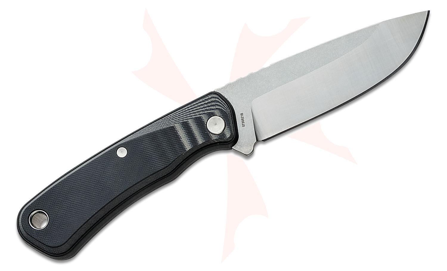 Gerber Downwind Drop Point Fixed Blade Knife 4.25" Stonewashed, Black ...