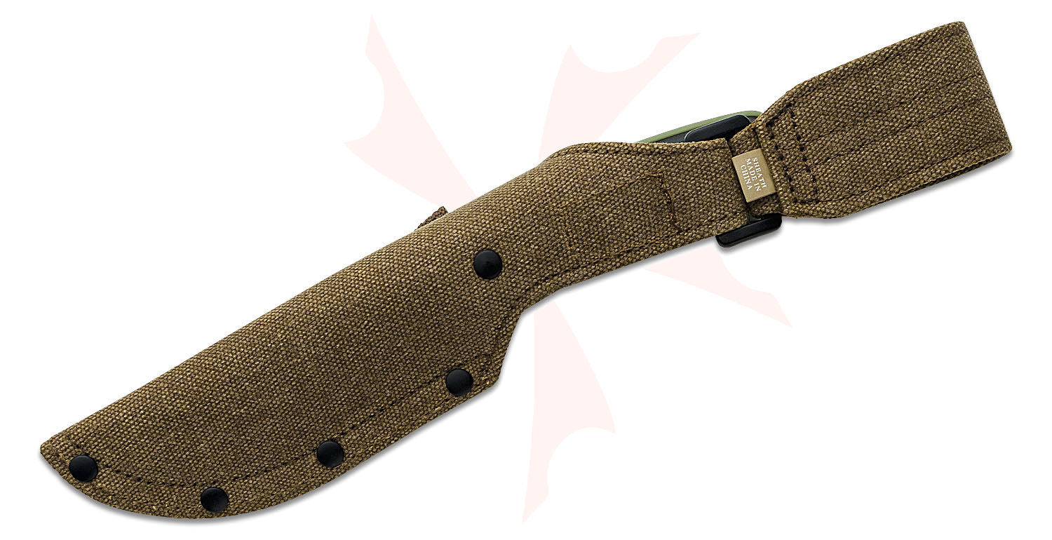 Gerber Downwind Drop Point Fixed Blade Knife 4.25" Stonewashed, Green ...