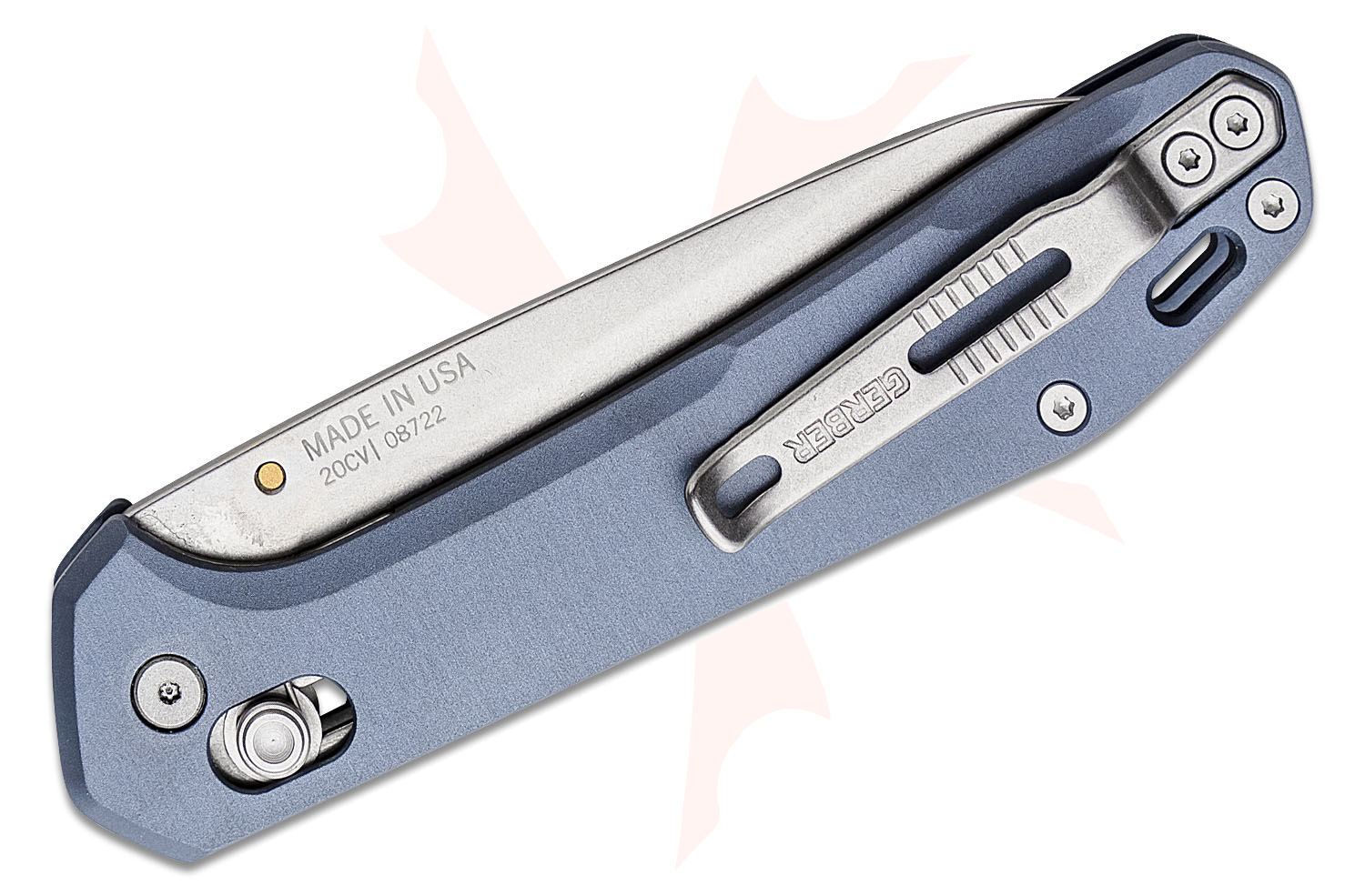 Gerber Reserve Savvy Pivot Lock Folding Knife 3.5" CPM-20CV Satin ...