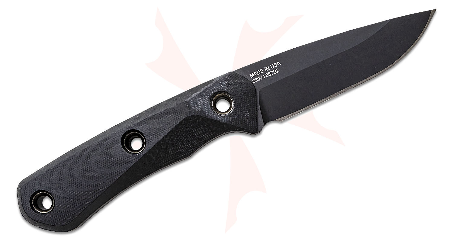 Gerber Reserve Terracraft Fixed Blade Knife 3.9" S30V Black Drop Point ...