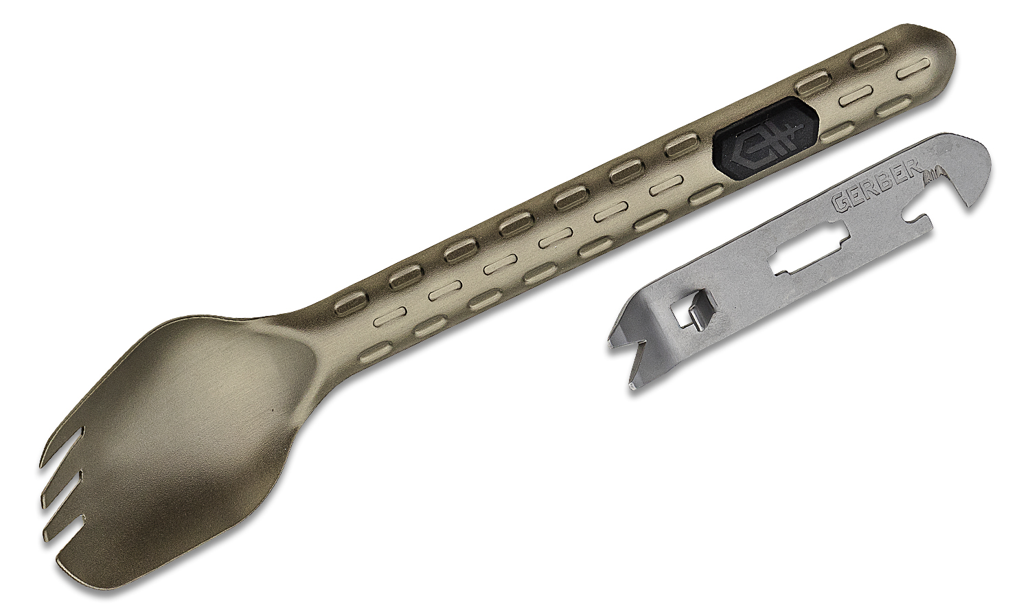 Gerber ComplEAT Devour Multi-Functional Fork - Flat Sage Green - KnifeCenter - 31-003422