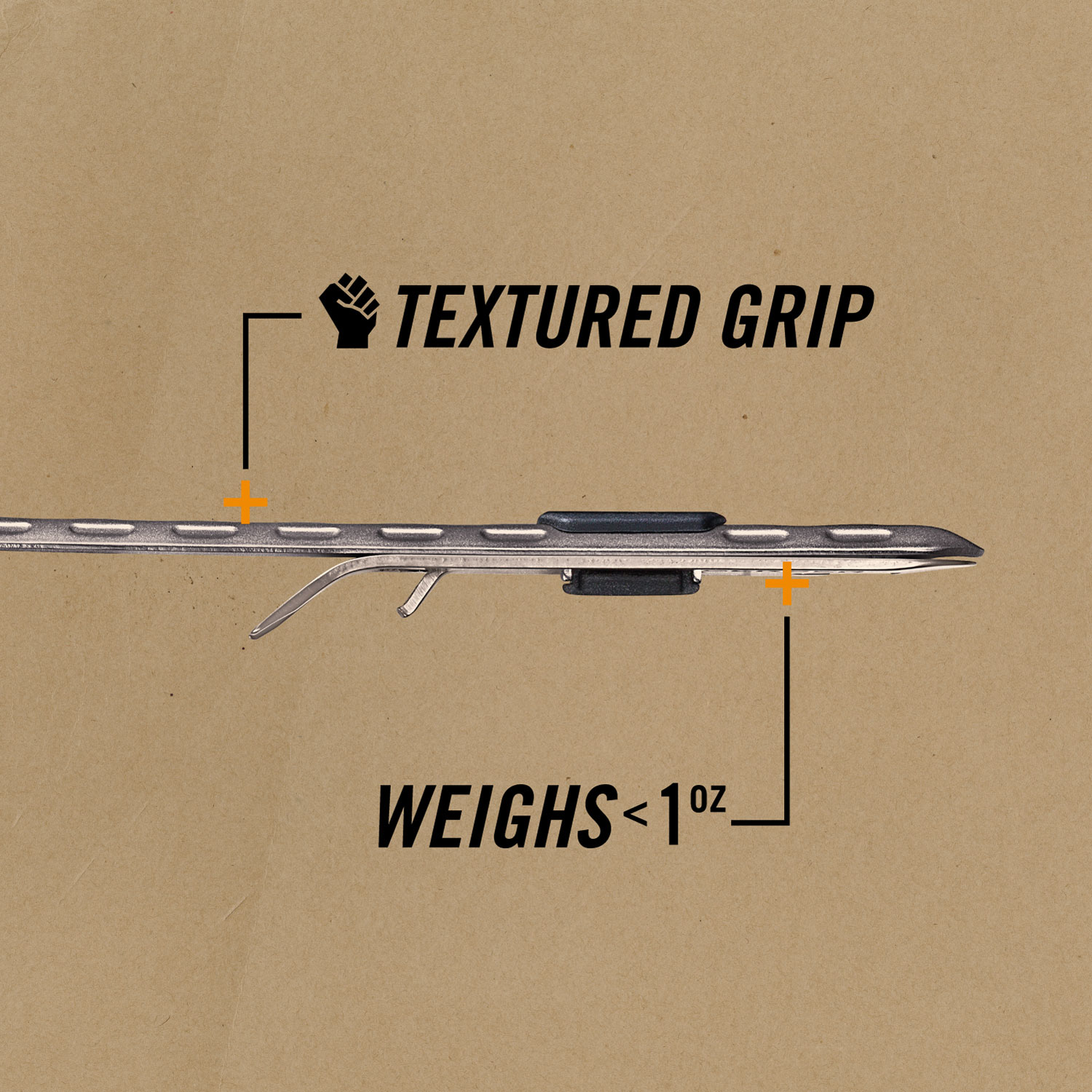 Gerber Devour Multi-Functional Fork - Titanium - KnifeCenter - 31-003992