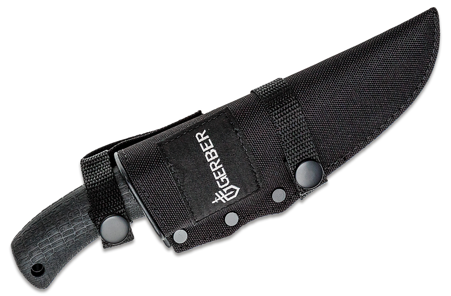 Gerber Gator Fixed 4" Blade with Gut Hook, Gator Grip Handle (06906 ...