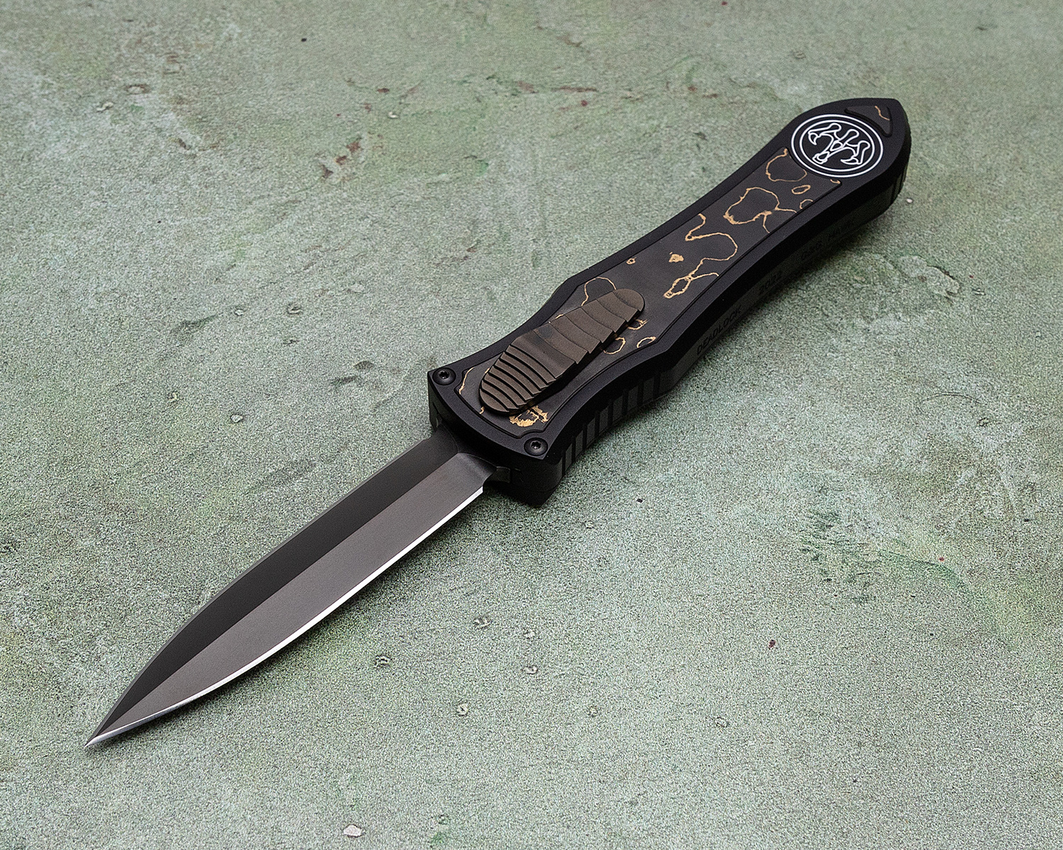 Grant & Gavin Hawk Custom Deadlock Model C OTF AUTO 3.5" CPM-20CV Black ...