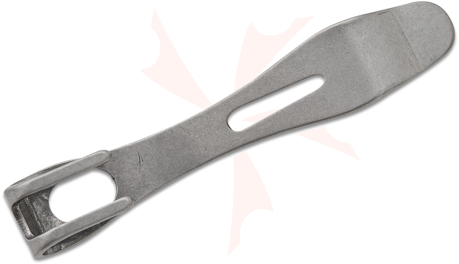 GiantMouse Stonewashed Deep Carry Clip - KnifeCenter - GM-LOGO-CLIP-SW
