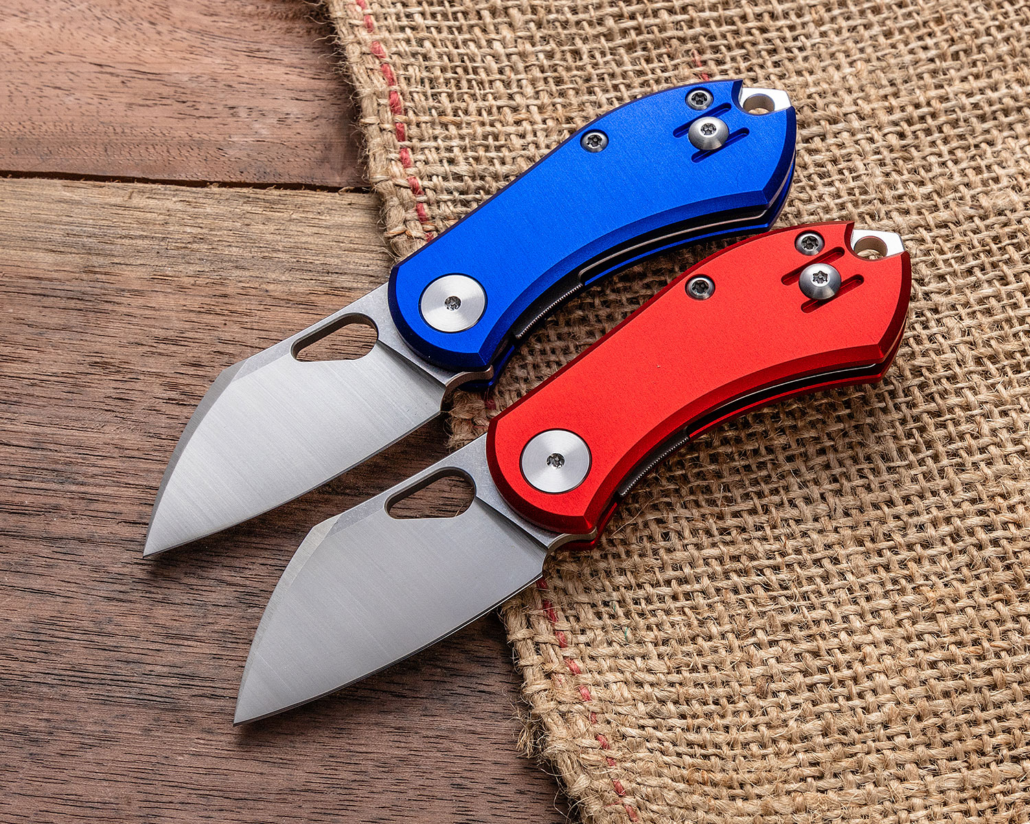 GiantMouse ACE Nibbler Folding Knife 2" N690 Satin Sheepsfoot Blade ...