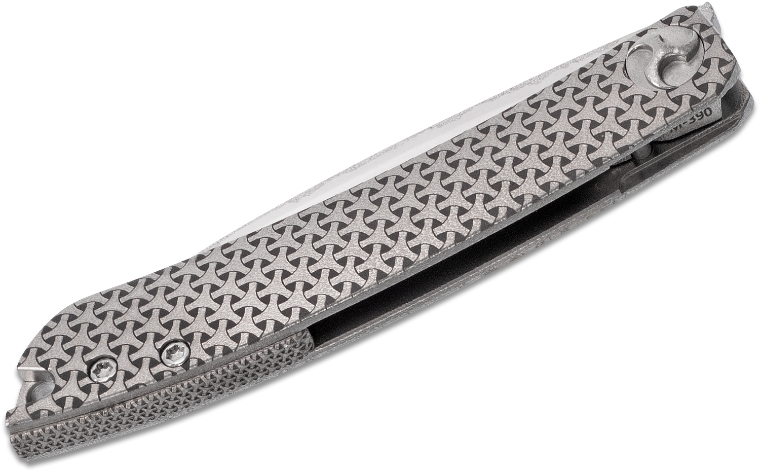 Glenn Waters Custom Hayabusa Flipper Knife 3" M390 Carbide Coated Blade ...