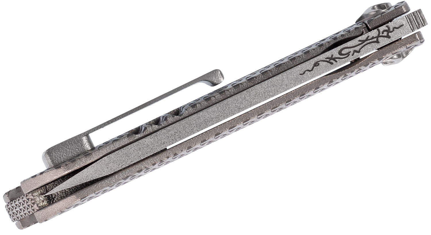 Glenn Waters Custom Hayabusa Flipper Knife 3" M390 Carbide Coated Blade ...