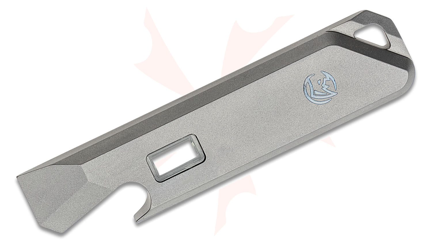 Glow Rhino Titanium Prybar, Blasted Finish, Green Tritium Insert ...